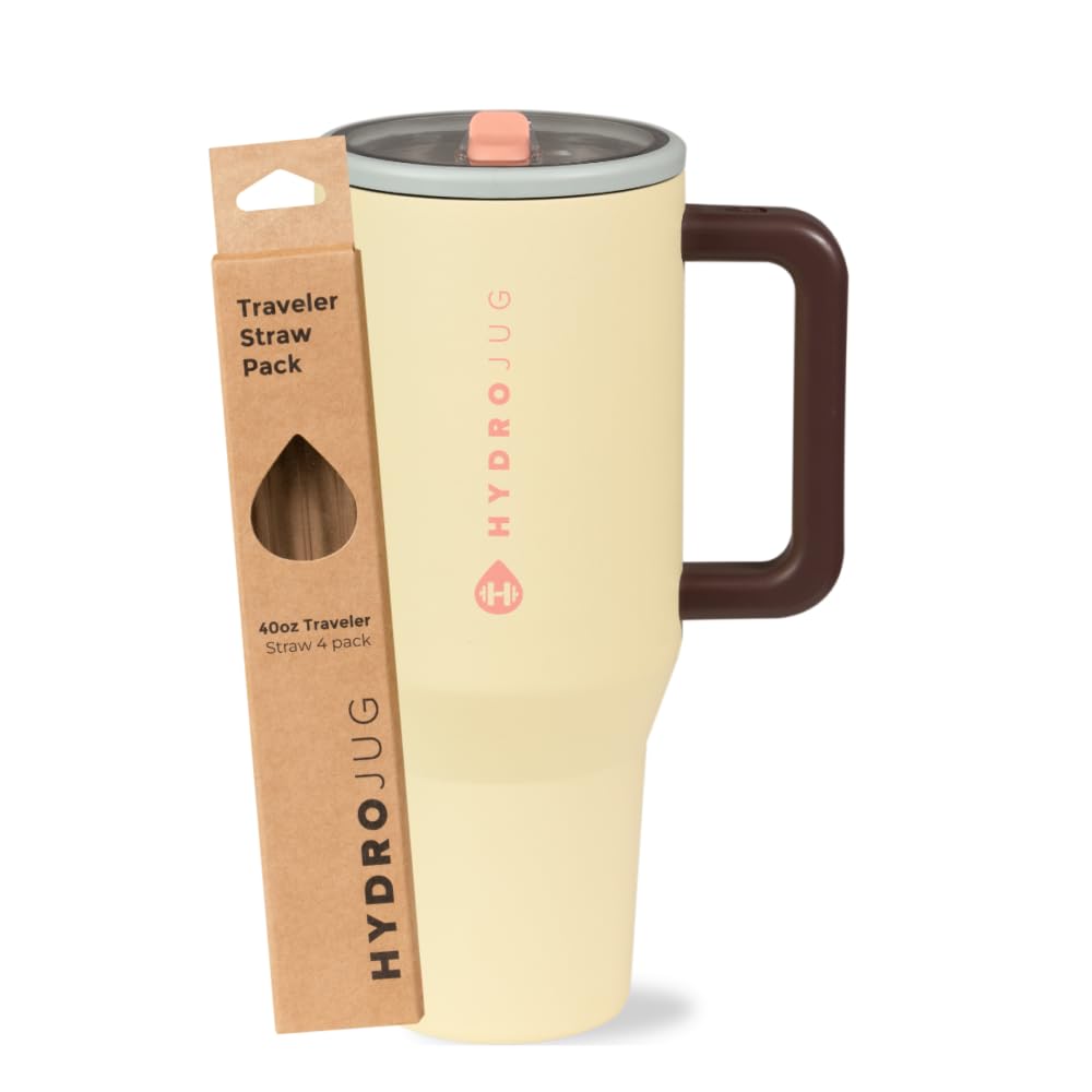 Belle 40oz Traveler + Replacement Straws