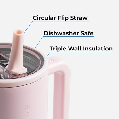Dahlia 20oz Traveler + Replacement Straws