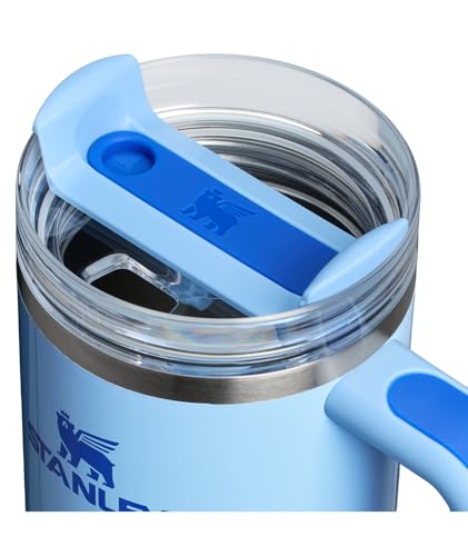 Stanley Quencher H2.0 Tumbler with Handle and Straw 30 oz | Flowstate 3-Position Lid | Cup Holder Compatible for Travel | Insulated Stainless Steel Cup | BPA-Free | Cornflower Gloss