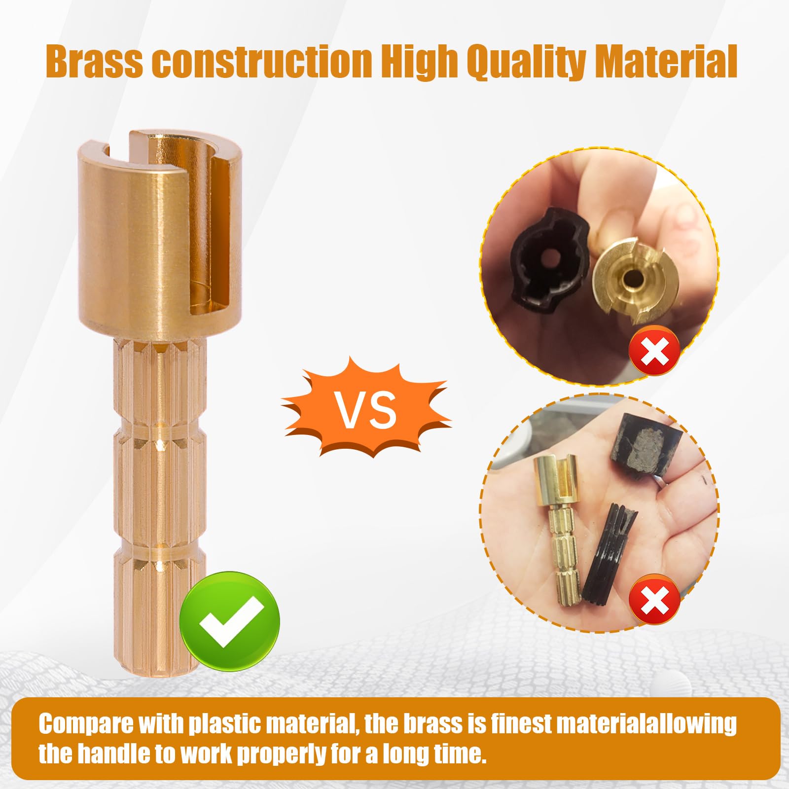 970-0770 Stem Adapter Compatible with Pfister Shower valve Trim Handle Stem Extension Tub and Faucet Accessories Extender Trim Repair Kit