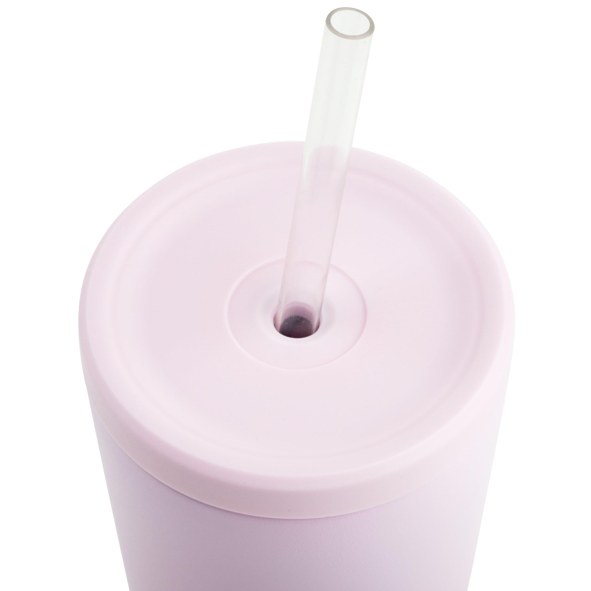 Manna Ranger Double-wall Insulated Stainless Steel Tumbler with Leak-proof Smart Seal Lid and Reusable Tritan Straw - 24 Oz - Lavender