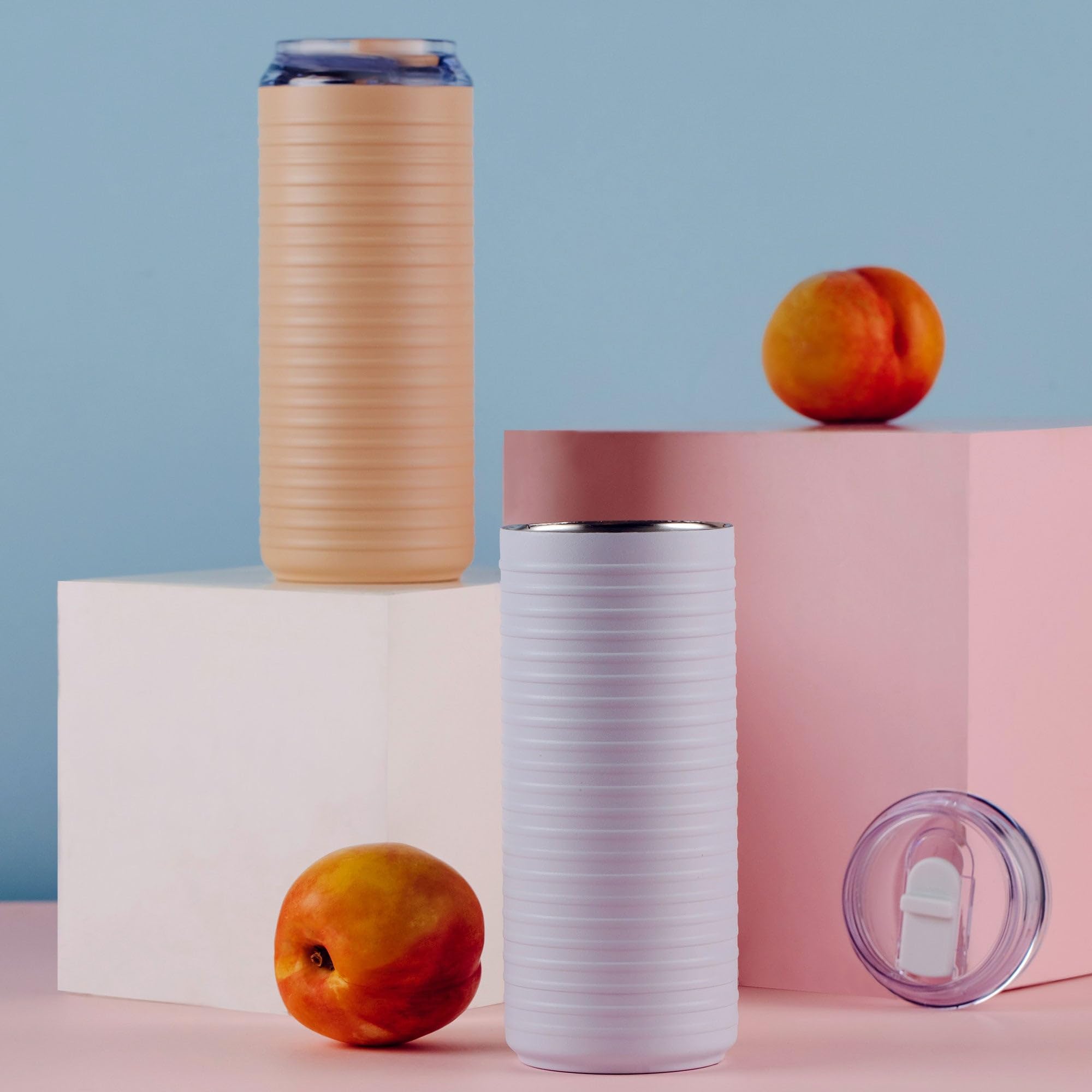 Manna Callie Tallboy Textured Tumbler - 18 Oz - Lavender
