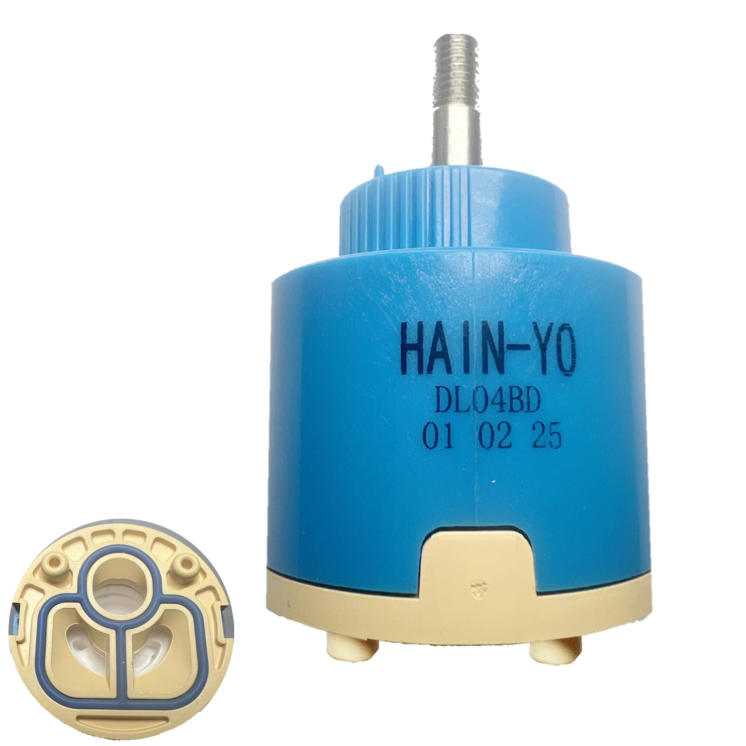 Hain-Yo DL04BD 40mm Joystick Single Lever Faucet Cartridge,Great Addition to Faucet Repair Kit,Replacement Cartridges for Indoor and Outdoor Faucet Handle