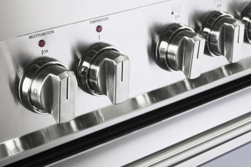 36" Electric Range with 5 Heating Elements Convection Oven 4.3 Cu. Ft. Capacity, 7 Functions Professional Electric Range Oven with Smooth Glass Top, Stainless Steel