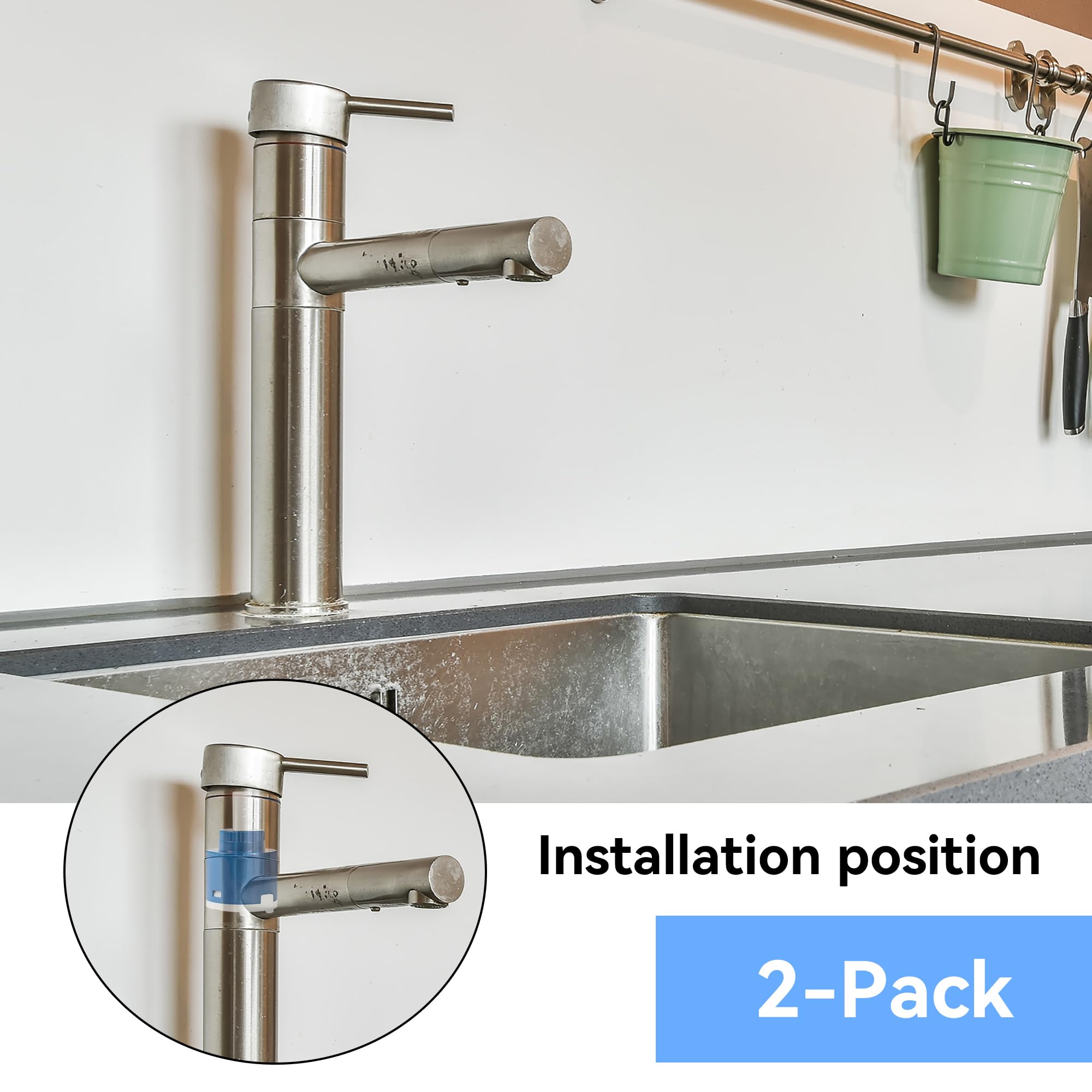 2 PCS Diameter 35mm Faucet Valve Cartridge, Gear Cartridge Faucet Replacement Parts for Single Handle Kitchen Basin Shower Faucet Suitable for Spanish Track Spool Faucets